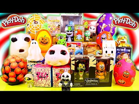 Surprise Eggs Play Doh Blind Boxes Vinylmations Kidrobot TokiDoki DCTC Toys Playdough Videos