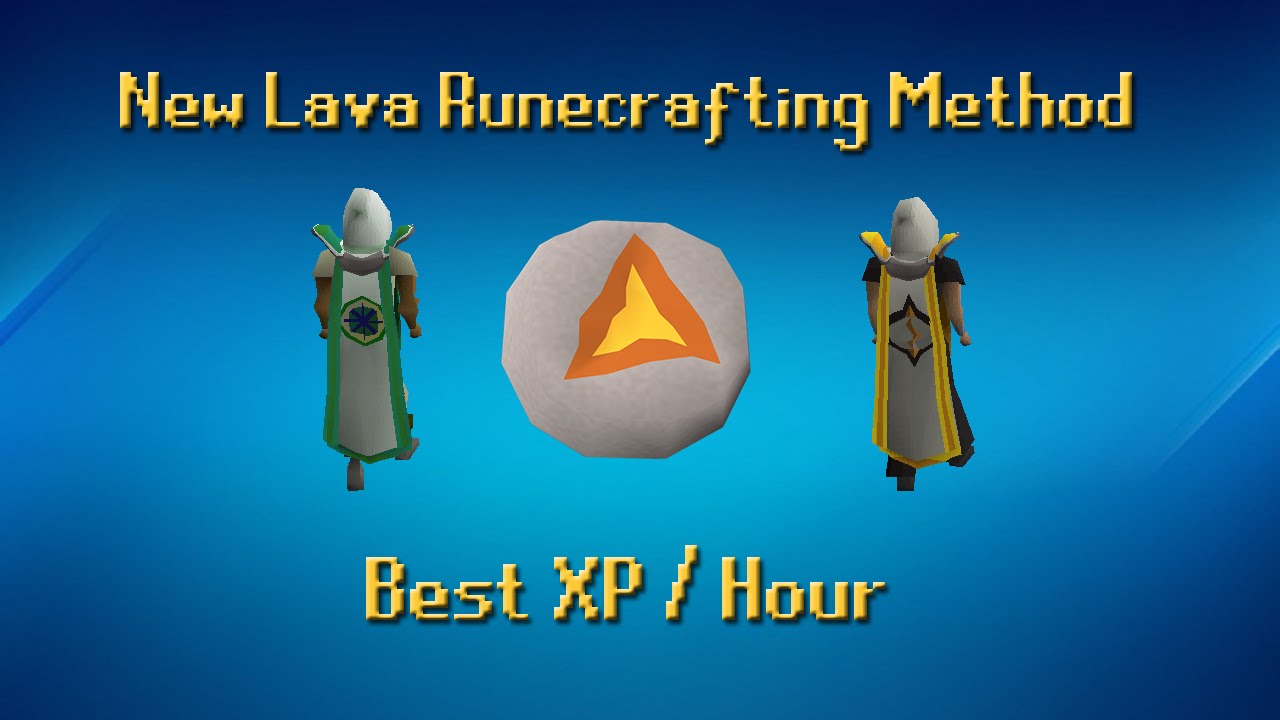 New Lava Runecrafting Method ~65k XP/Hour with Kandarin Hard - OSRS ...
