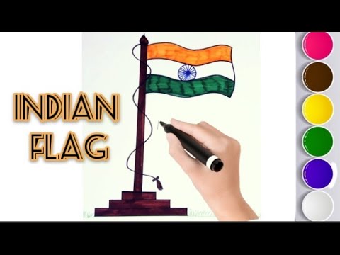 ABCD Alphabets F for flag indian flag abcdrhyme abc A to Z alphabets ...