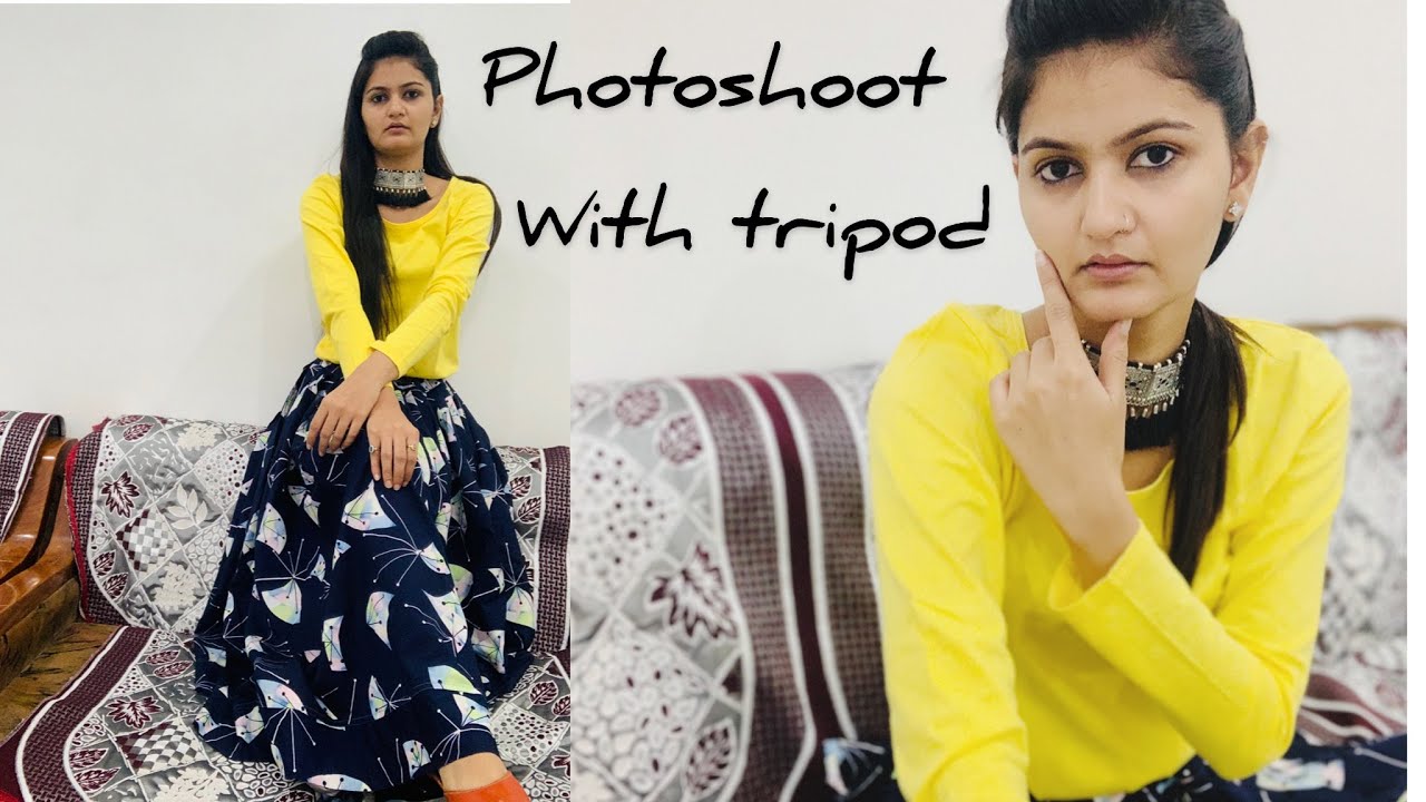 How I take Instagram pictures || by myself with *सोफ़ा * || pooja manda ...