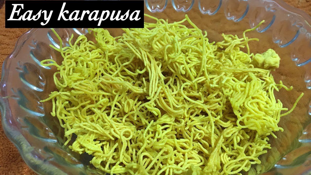 Karapusa/simple snack - YouTube
