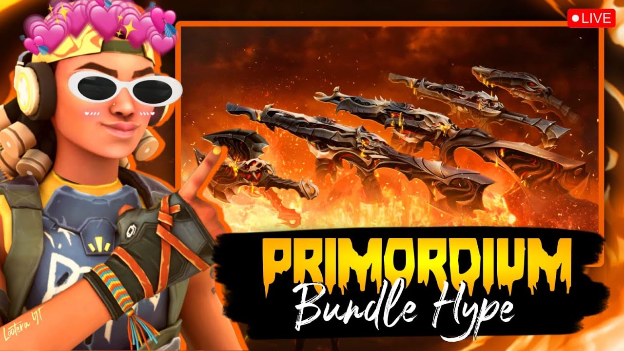 PRIMORDIUM BUNDLE = AIMBOT?? || TRYING NEW PRIMORDIUM SKINS ...