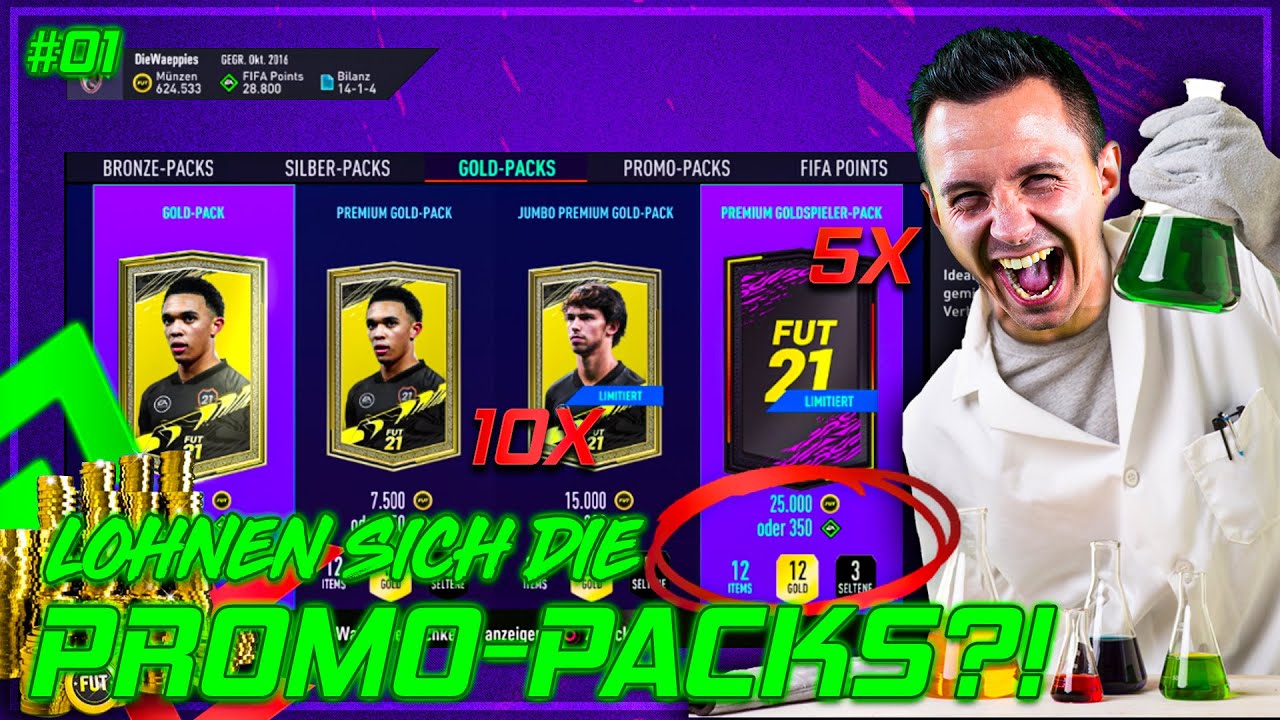 FIFA 21: PROMO PACK Experiment 😱 lohnen sich die Packs?! - YouTube