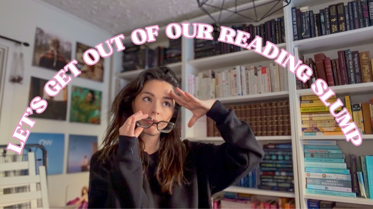 help me get out of a reading slump 🩷📚 | reading vlog - YouTube