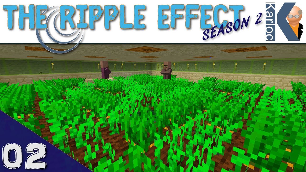 Minecraft: Ripple Effect Server Season2 EP02: Skeletons and Villagers ...