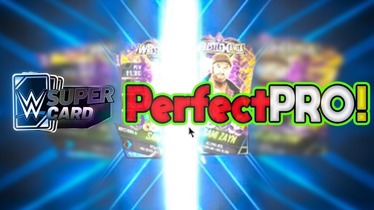 Perfect PRO Sami Zayn! WWE SuperCard - YouTube
