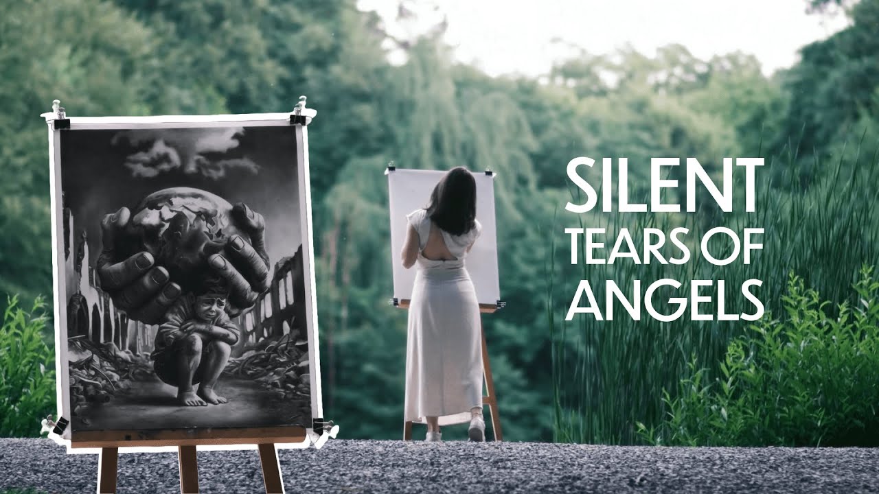 SILENT TEARS OF ANGELS - DRAWING 🕊️ - YouTube