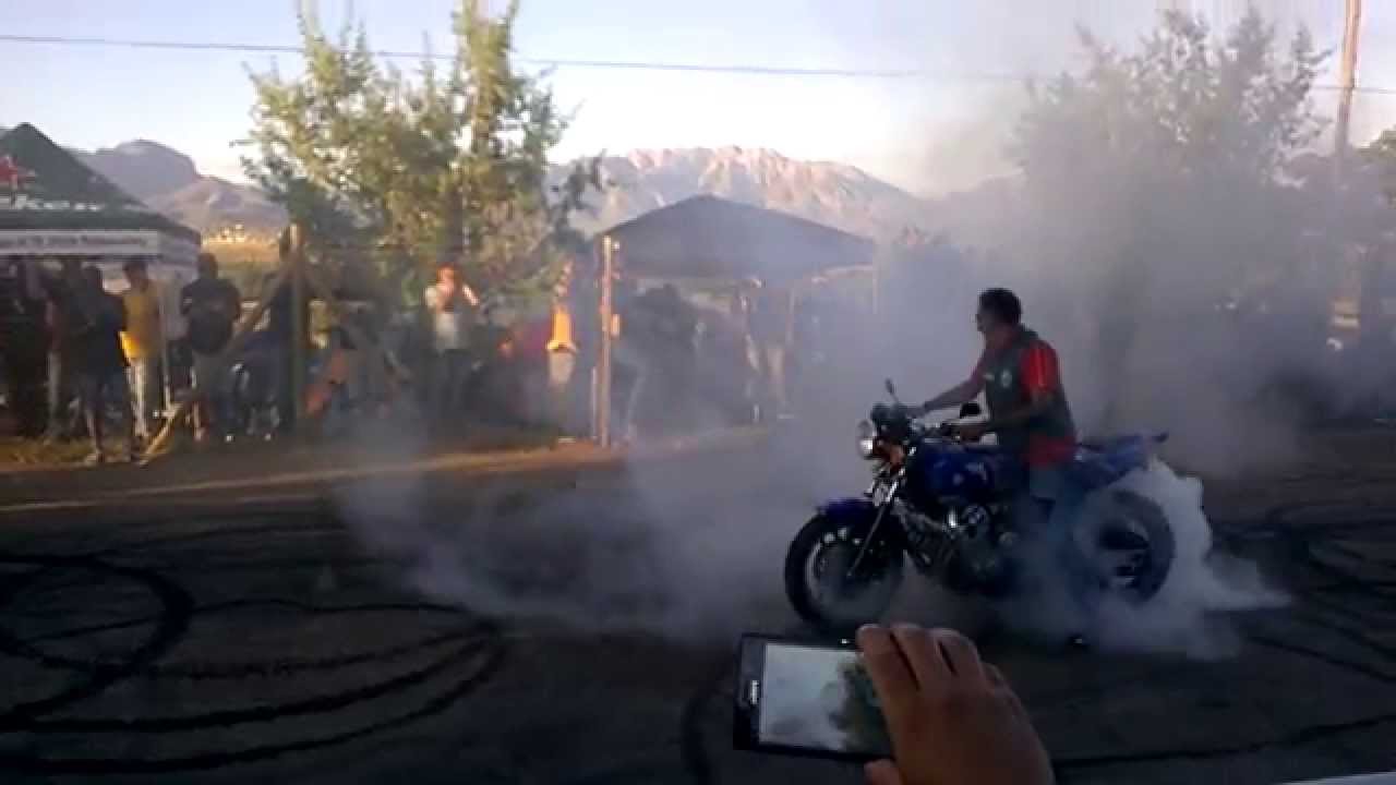 Insane burnouts at Swallows rally - YouTube