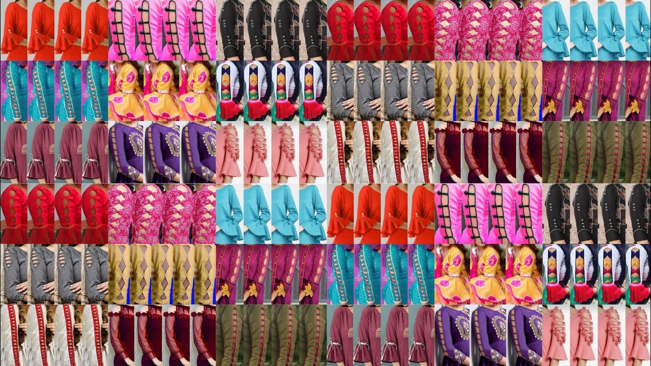 💝new model sleeves design for suit & kurti/sleeve design/baju ke design ...