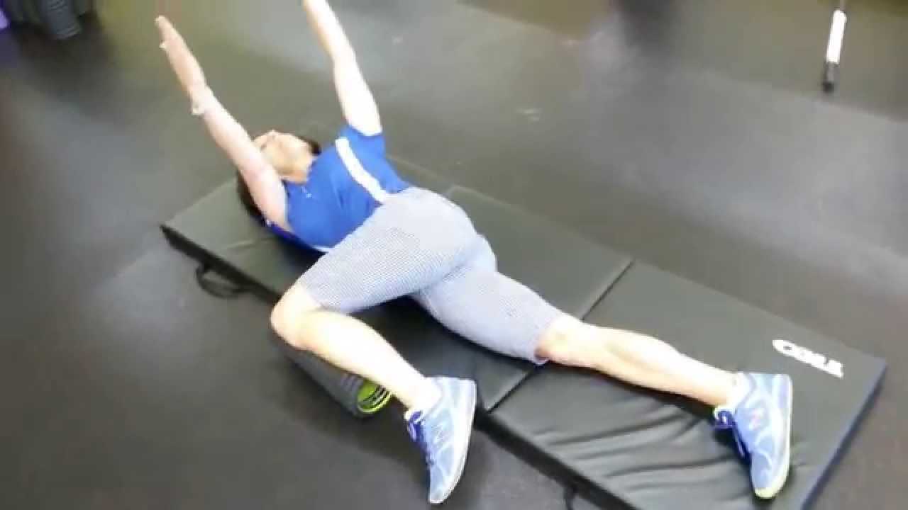 Torso rotation with arm reach - YouTube