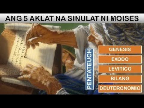 BIBLE CHRONOLOGY MADE EASY (TAGALOG) ANG 5 AKLAT SA BIBLIYA NA SINULAT ...