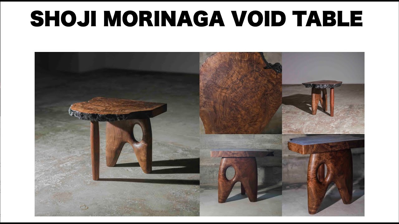 SHOJI MORINAGA VOID TABLE #盛永省治 - YouTube