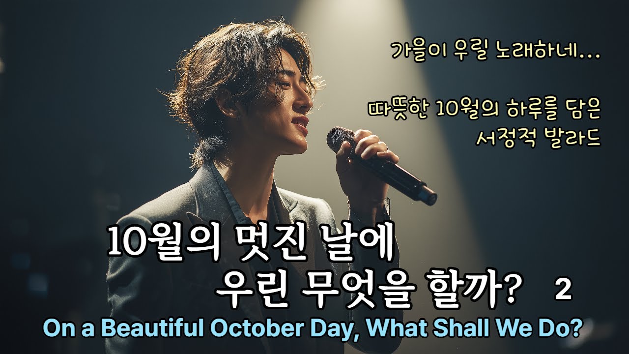 10월의 멋진 날에 우린 무엇을 할까? On a Beautiful October Day, What Shall We Do ...