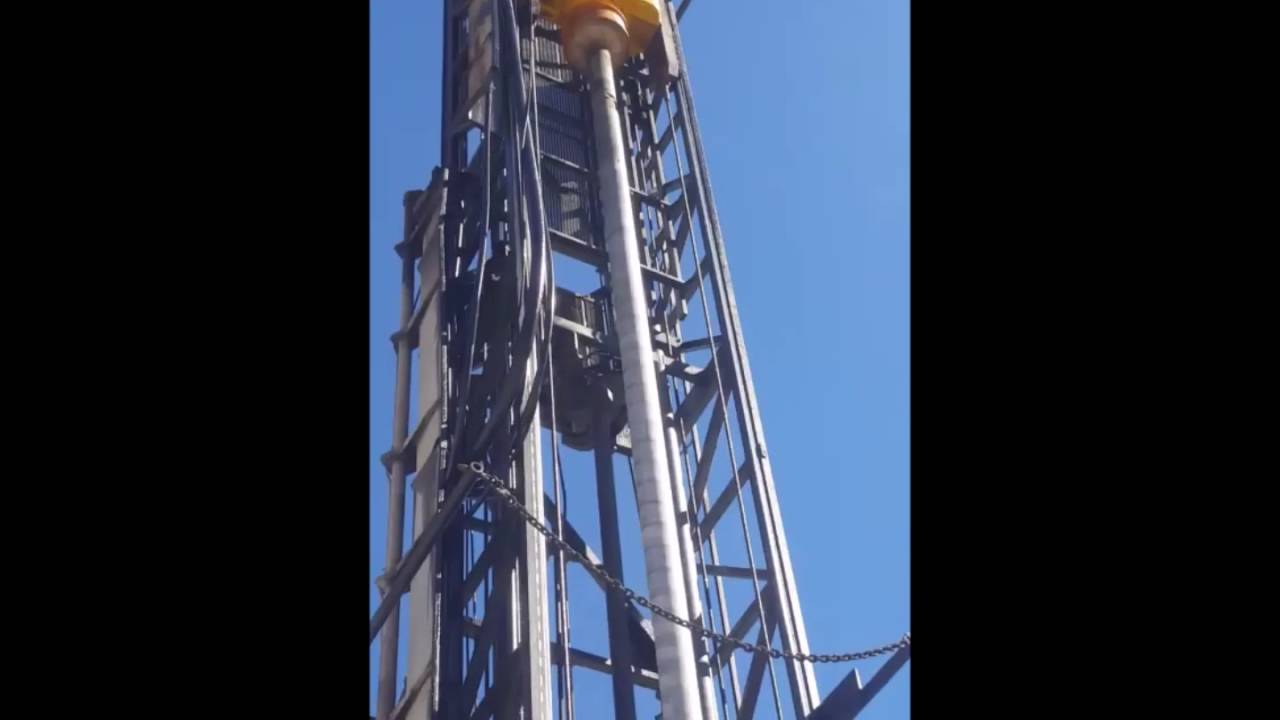 Mammoth Technologies 28 inch Shock Sub fitted to an Epiroc PV351 - YouTube