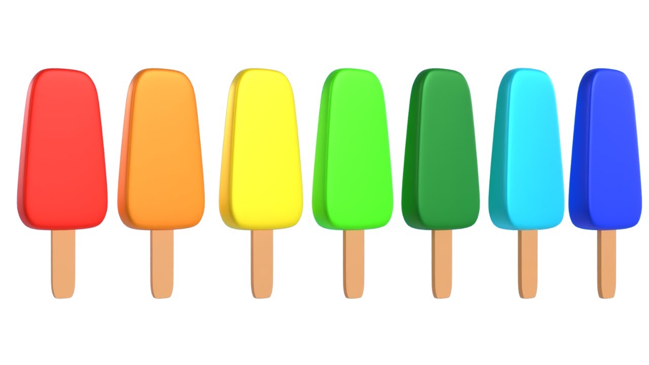 Learn Colors with 3D Popsicles! 🍦🎨 | Fun Kids Learning Video | Yup Yup ...