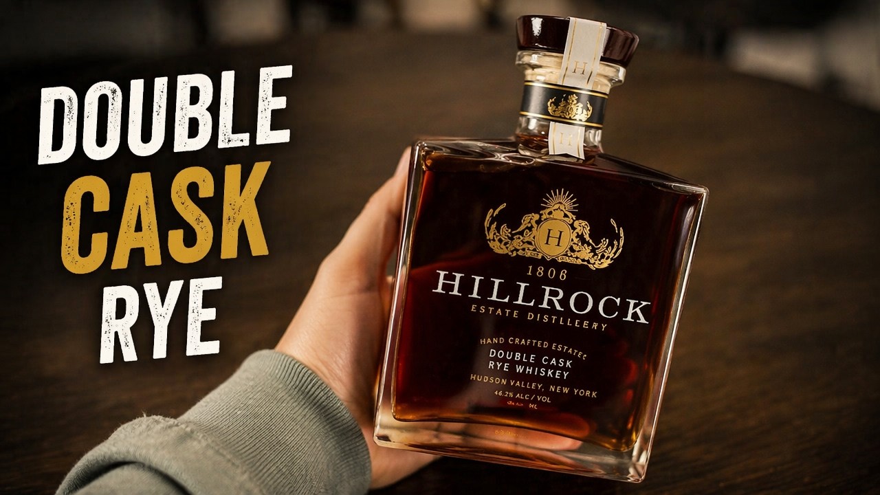 Hillrock Estate Distillery Double Cask Rye Whiskey unboxing - YouTube