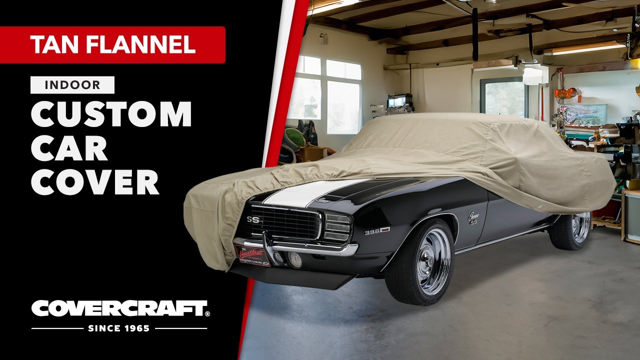 Custom Tan Flannel Indoor Car Cover Fabric - YouTube