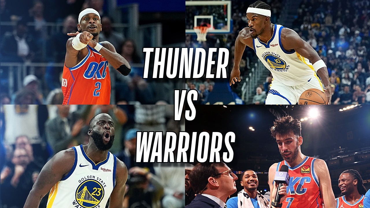 Oklahoma City Thunder vs Golden State Warriors | Full Game Highlights ...