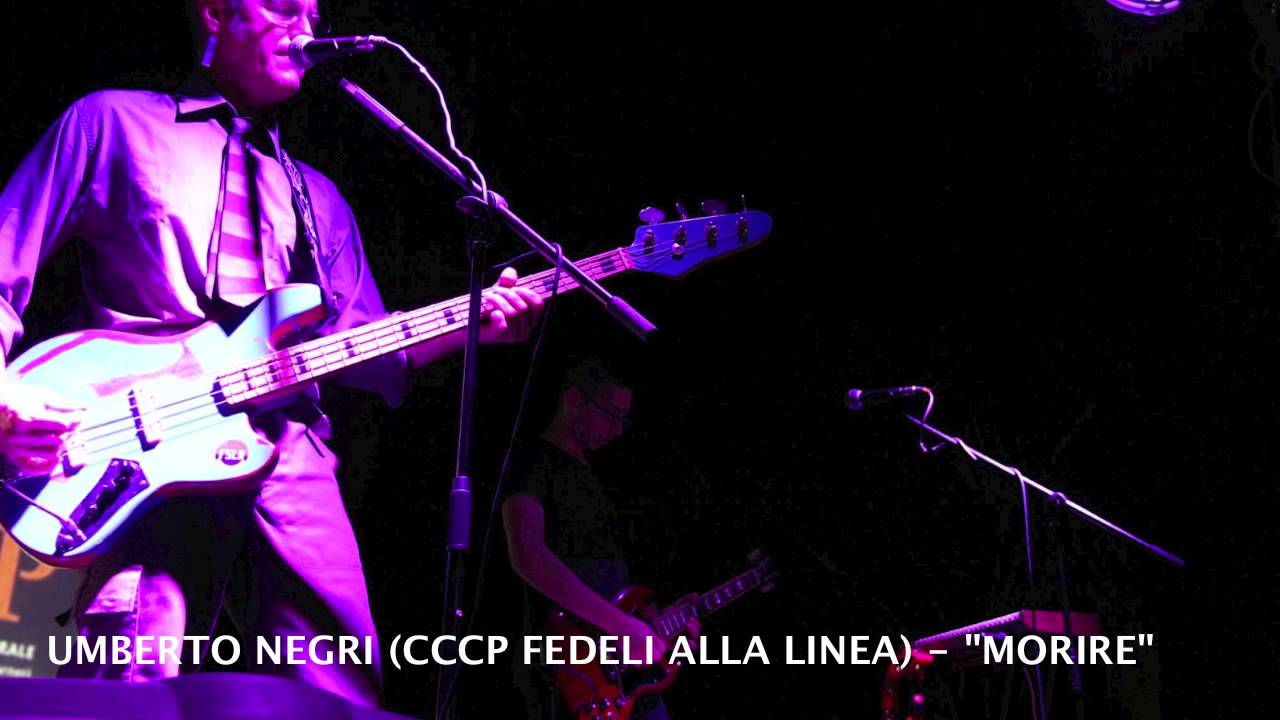 UMBERTO NEGRI (CCCP Fedeli alla Linea) con FRANCESCO CASABIANCA (Band ...