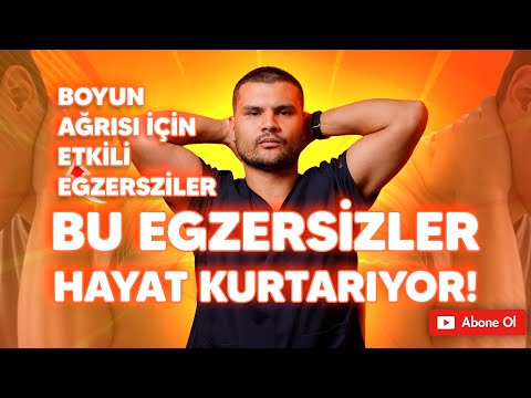 BOYUN AĞRISI ÇEKENLER! BU EGZERSİZLER HAYAT KURTARIYOR!