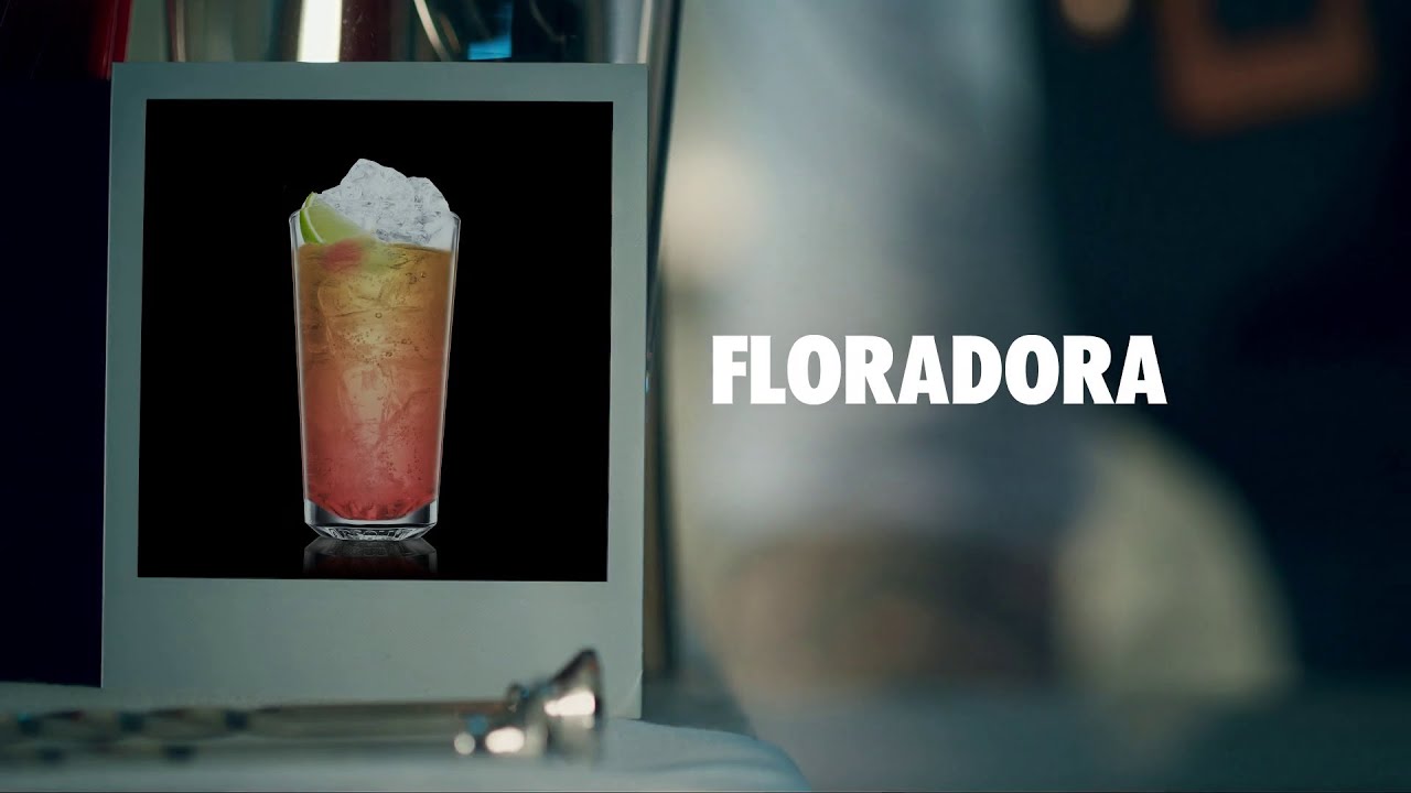 FLORADORA DRINK RECIPE - HOW TO MIX - YouTube