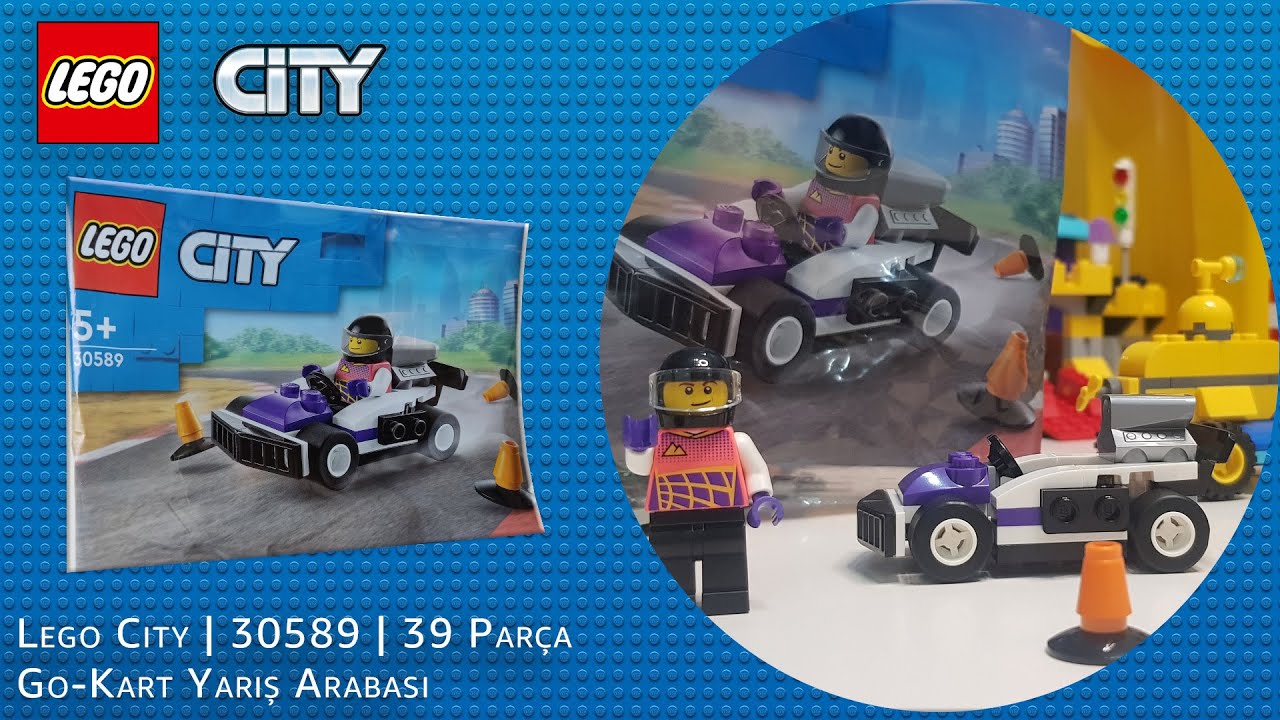 New Brickston | LEGO City Go-Kart Yarış Arabası 30589 | Kutu Açılışı ...