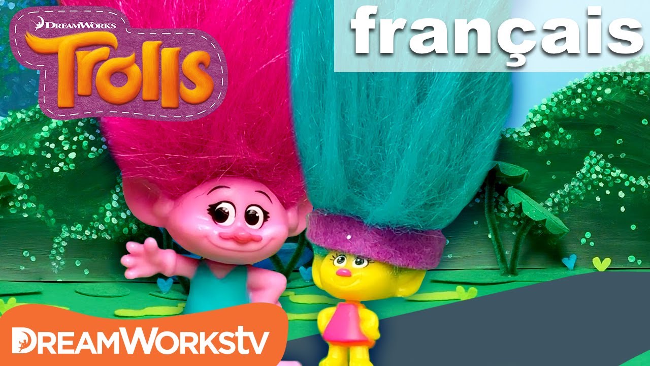 Poppy et Smidge font la course pour gagner un prix GEANT ! | TROLLS ...