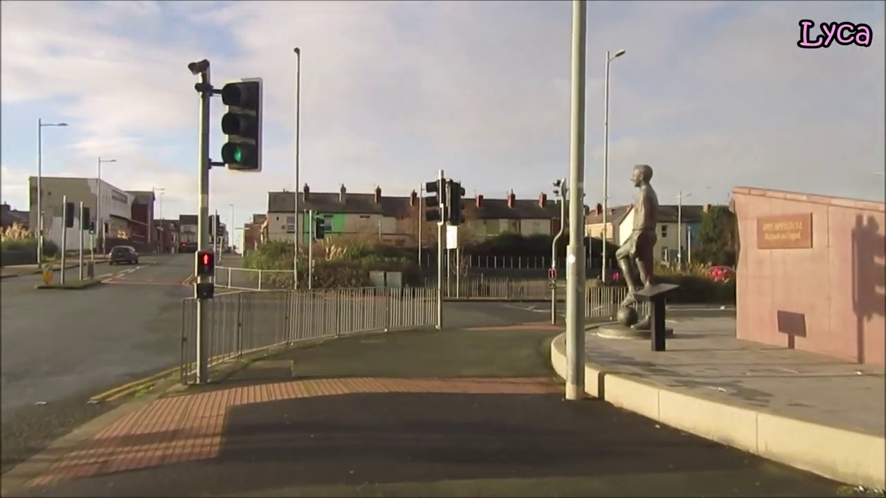 New year in tier 4 in Blackpool. Revoe Park, Bloomfield Road and the ...