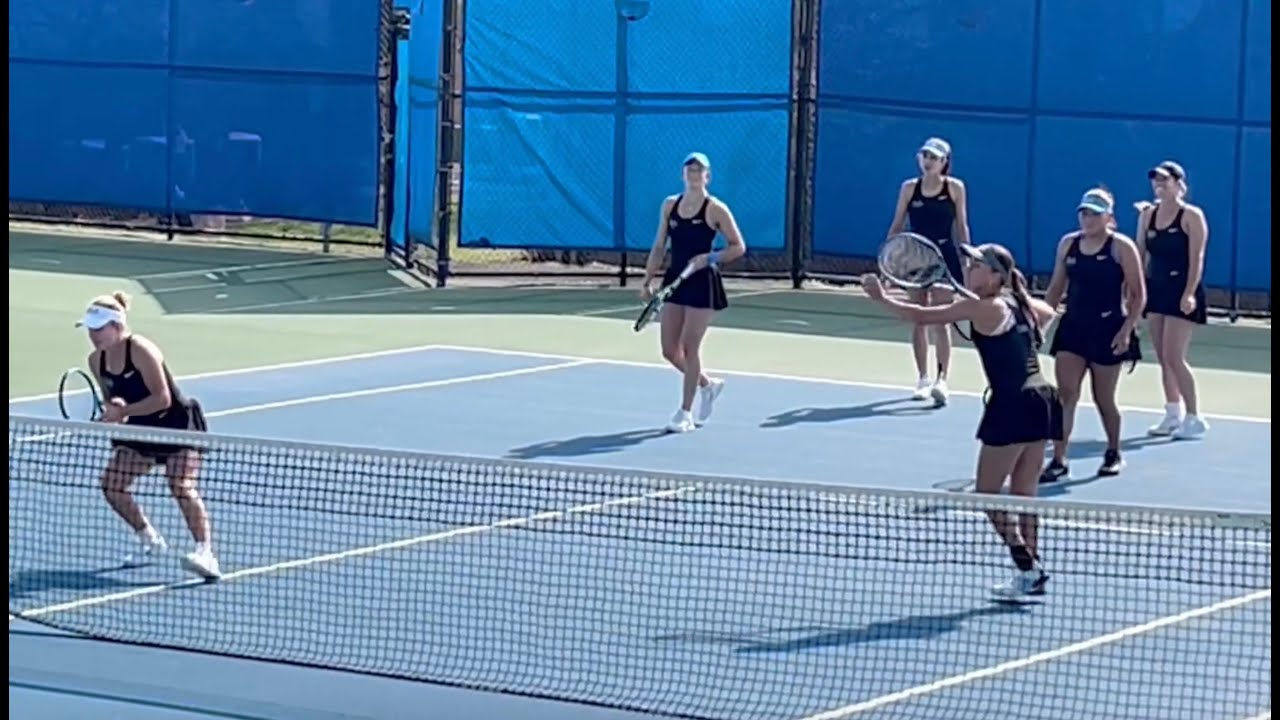 Fancy Doubles Warm Up Drill from UCLA Tennis Team - YouTube