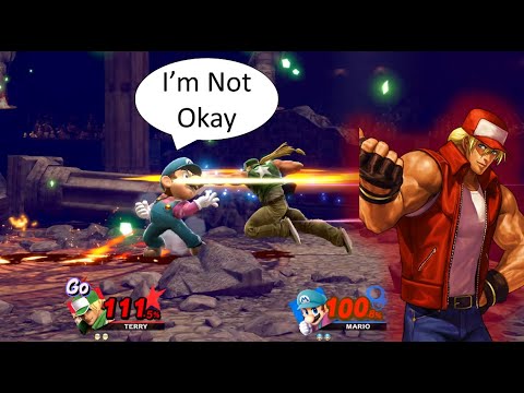Super Smash Bros Ultimate Terry Highlight - YouTube