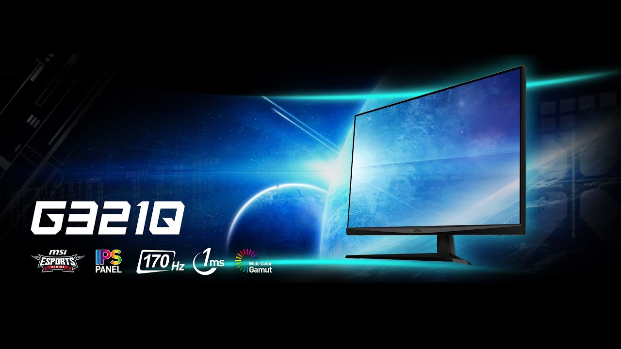 MSI G321Q 31.5 Inch UNBOXING REVIEW. - YouTube
