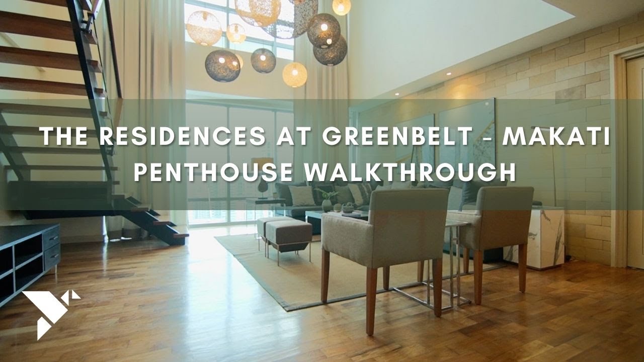 Luxurious 3BR Bi-Level Penthouse Condo in The Residences, Makati - YouTube