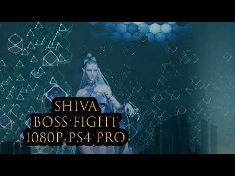 Final Fantasy VII Remake Shiva Boss Fight PS4 Pro 1080P - YouTube