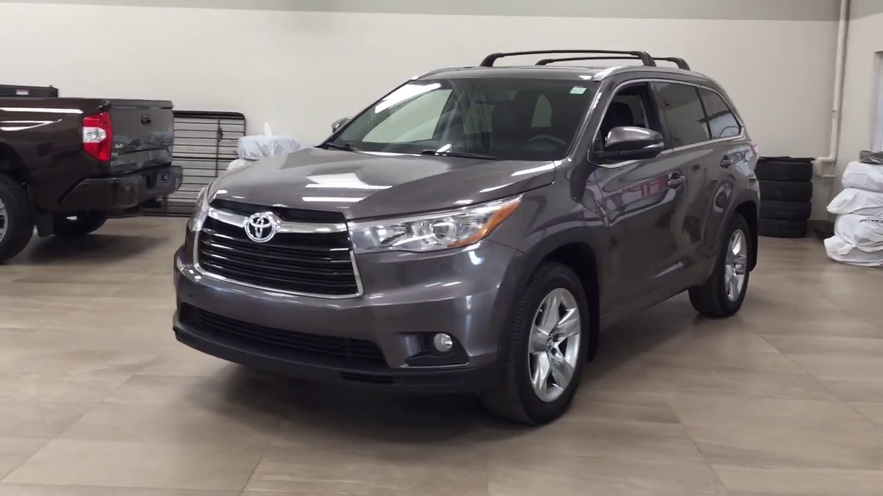 2016 Toyota Highlander Limited Review - YouTube
