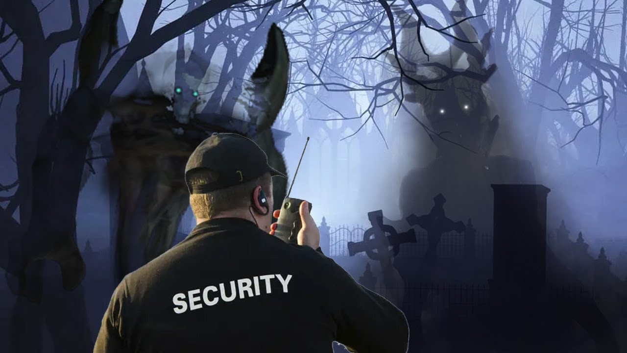 The New Whispering Winds Cemetery Security Guard - YouTube