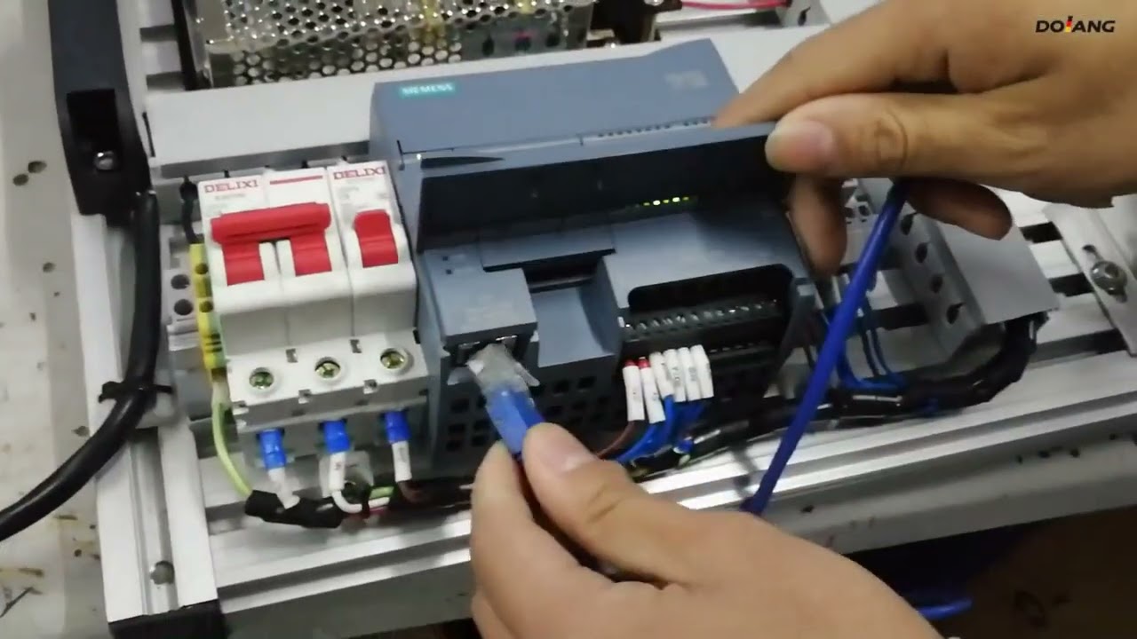 DLDJ-BJ2 step motor positioning training device - YouTube