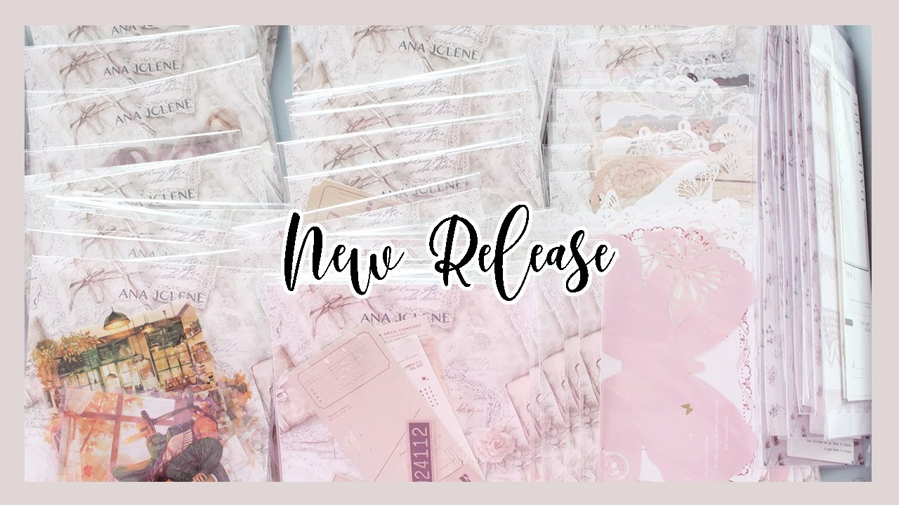 New Release | Foiled Ephemera and Stickers | Ana Jolene - YouTube