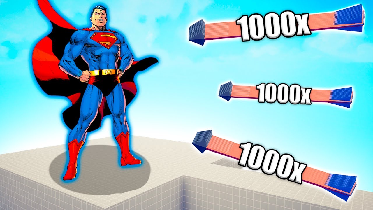 SUPERMAN GIANT vs 1000x OVERPOWERED UNITS - TABS | Totally Accurate ...