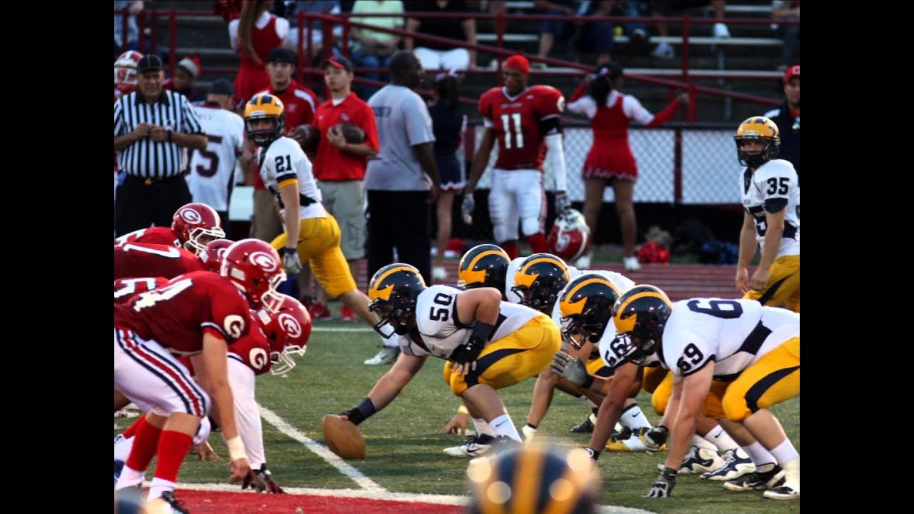 Hartland HS Varsity Football vs. John Glen 2012 - YouTube