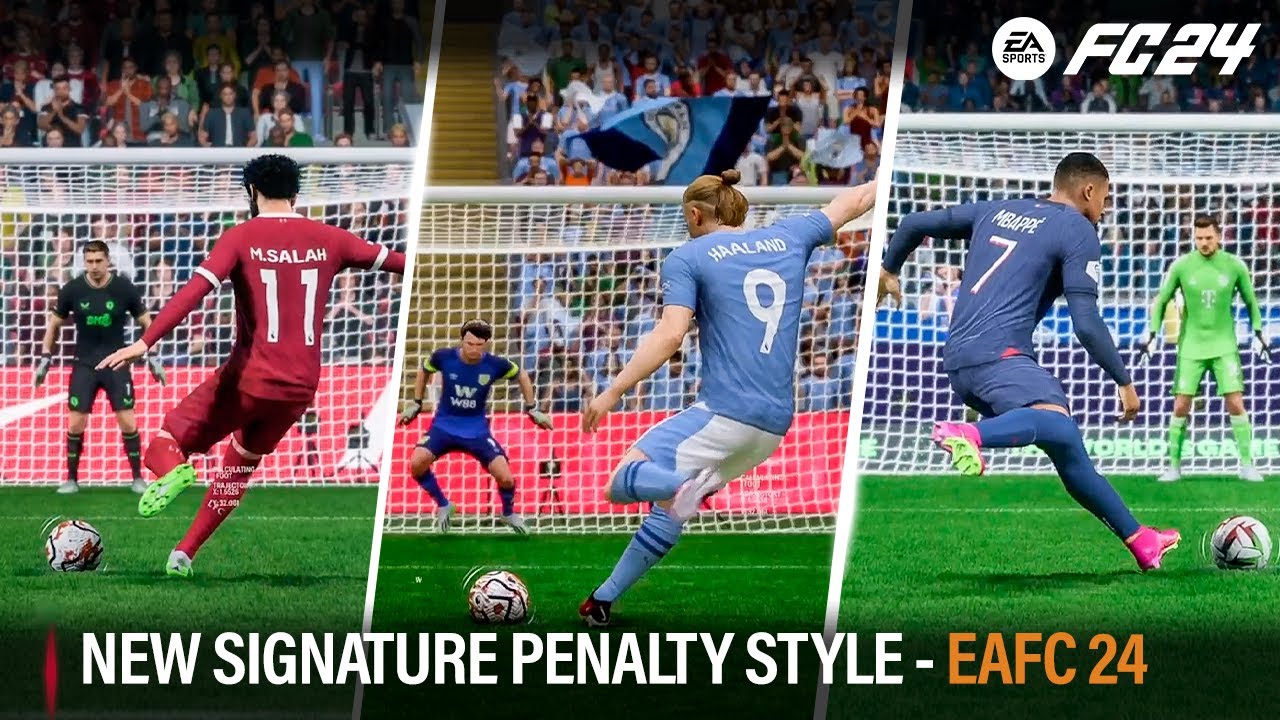 FC 24 - All New Signature Penalty Styles | 4K - YouTube