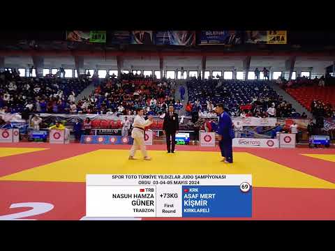 NASUH HAMZA GÜNER - ASAF MERT KİŞMİR +73KG First Round