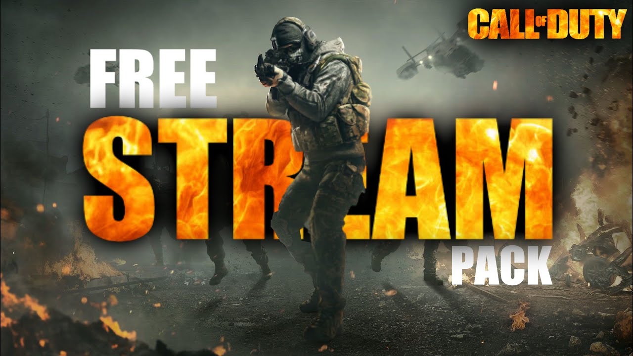 CALL OF DUTY COD Ready to use Stream Pack | COD Stream Starting - YouTube