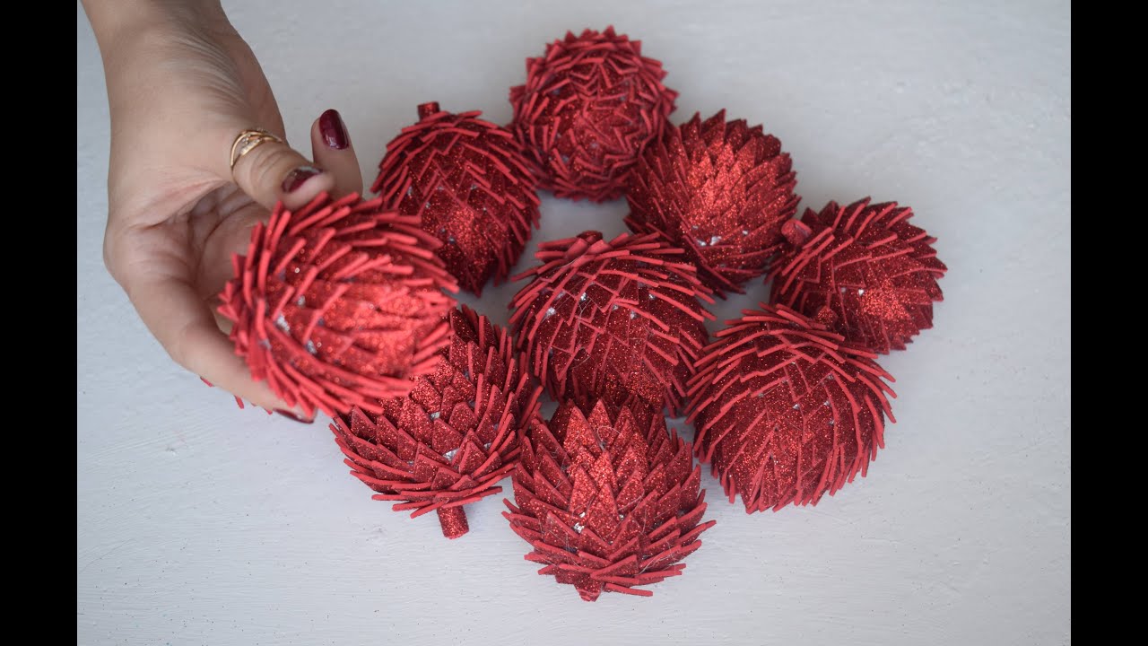 balls made of aluminum roll and paper | DIY #41 - YouTube