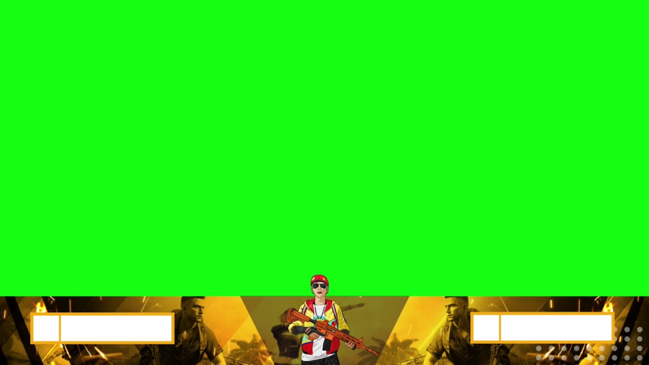 Free Animated Gaming Overlay | Green Screen Overlay | - YouTube