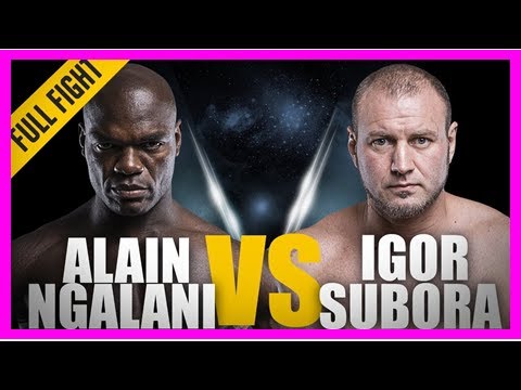 Alain Ngalani vs. Igor Subora from ONE: Pride of Lions – Full Fight ...