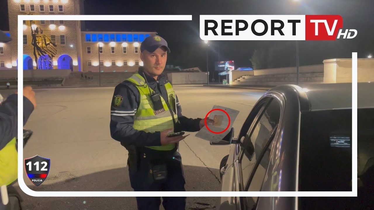 112 - Tentoi të korruptojë policin. Shigjetat kapin personin në kërkim ...