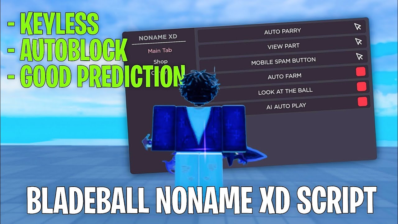 Roblox Bladeball NONAME XD AutoParry Script / Exploit For Mobile ...