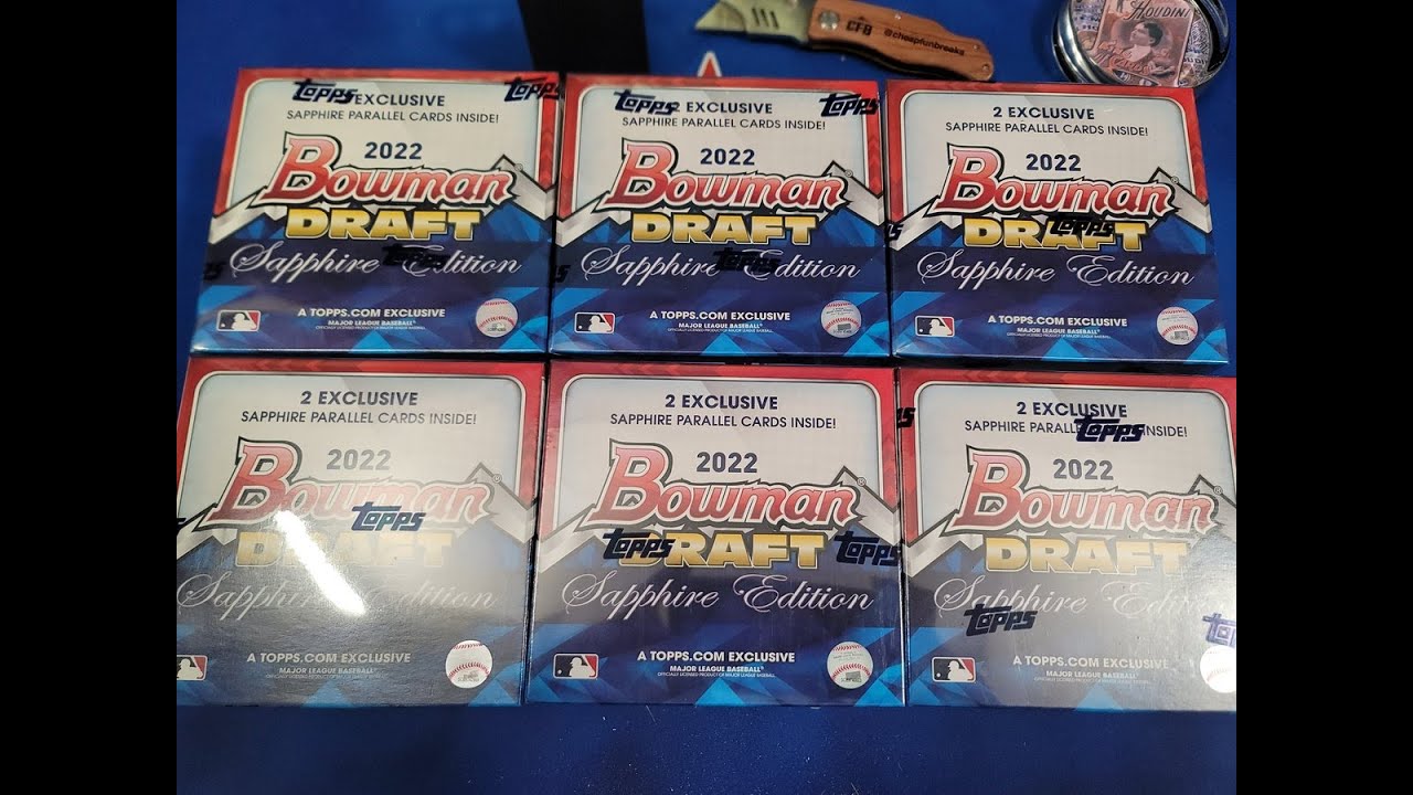 FINAL!! 25 Box 2022 Draft Sapphire Random Player - 100 Spots ($84.99 for 2 players) - YouTube