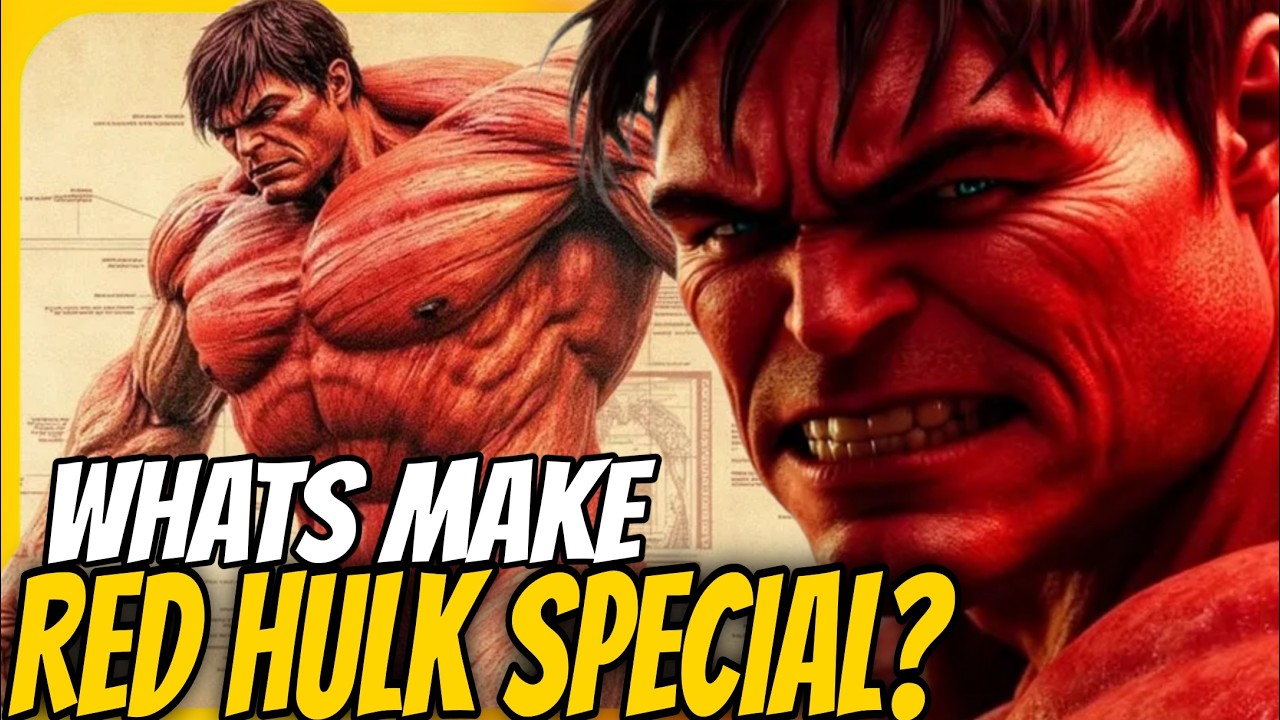 ANATOMY OF RED HULK | HOW STRONG IS HE? IS THE RED HULK IMMORTAL? - YouTube