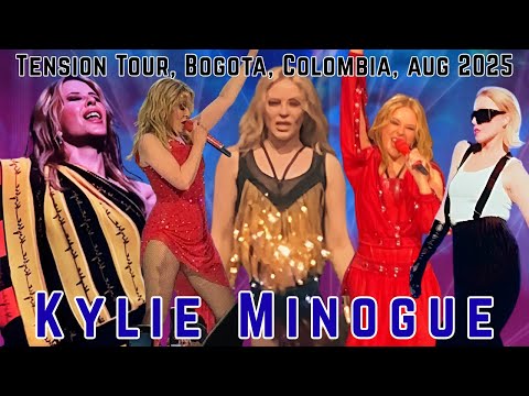 Kylie Minogue | Tension Tour 2025 | Bogotá, Colombia | 19 Aug 2025